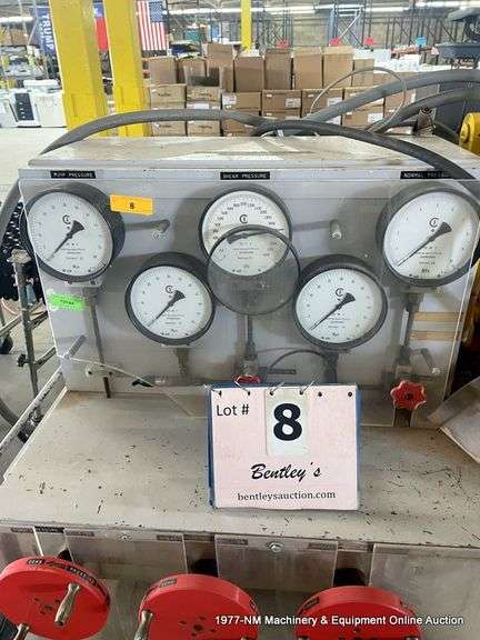 PRESSURE TEST MACHINE - Bentley & Associates, LLC