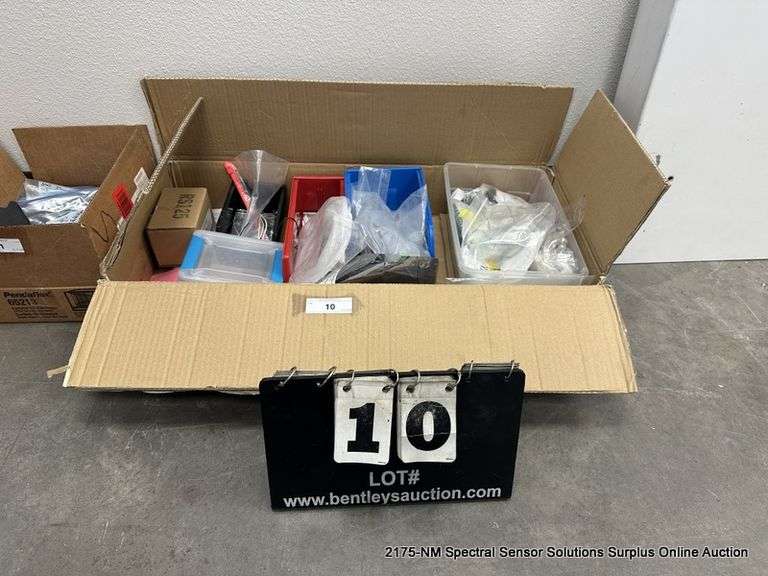 BOX: MISC ELECTRONIC COMPONENTS - Bentley & Associates, LLC