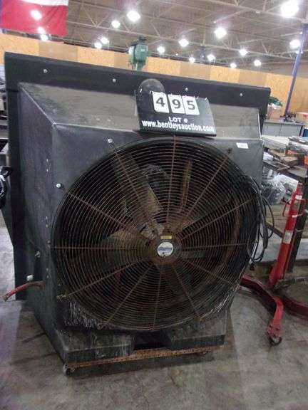 MEGA-BREEZE EVAPORATIVE COOLING FAN W/ WHEELS - BLACK - Bentley ...