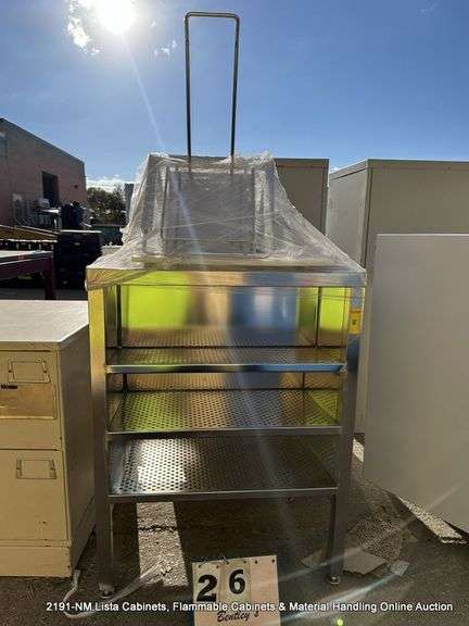 SMALL STAINLESS STEEL TABLE - Bentley & Associates, LLC