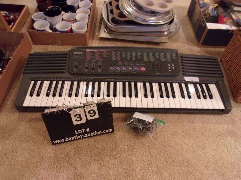 CASIO CTK-500 4 MODE ELECTRONIC KEYBOARD PIANO - Bentley & Associates, LLC
