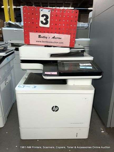 HP COLOR LASERJET ENTERPRISE MFP M577 - Bentley & Associates, LLC