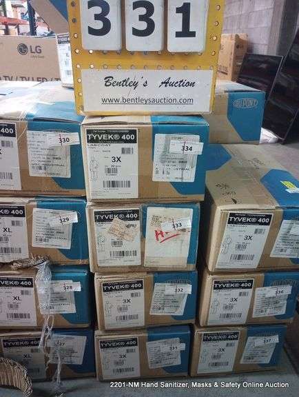 BOX: TYVEK 400 LAB COAT - 3X - Bentley & Associates, LLC