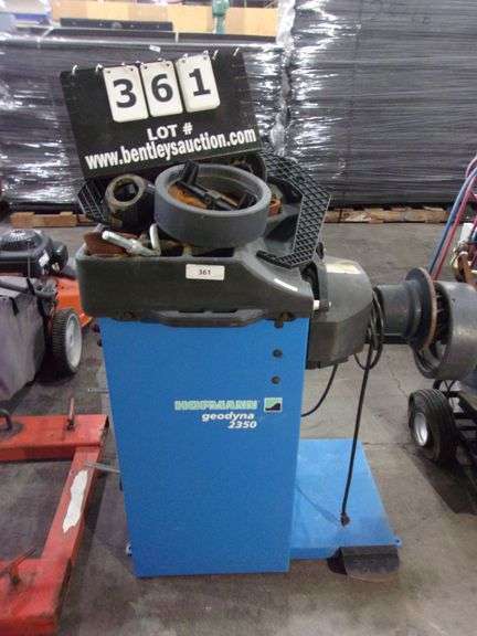HOFMANN GEODYNA 2350 TIRE BALANCER, MODEL #EEMB701C - Bentley ...
