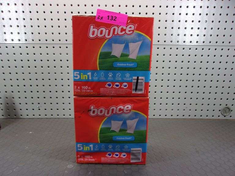 BOXES: BOUNCE DRYER SHEETS (2X MONEY) - Bentley & Associates, LLC