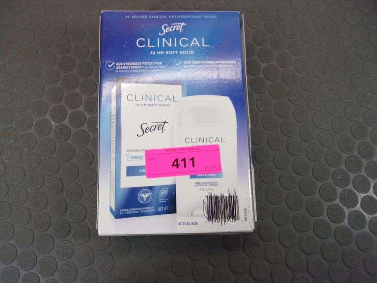 PACK: (2) SECRET CLINICAL DEODORANT - LIGHT & FRESH - Bentley ...