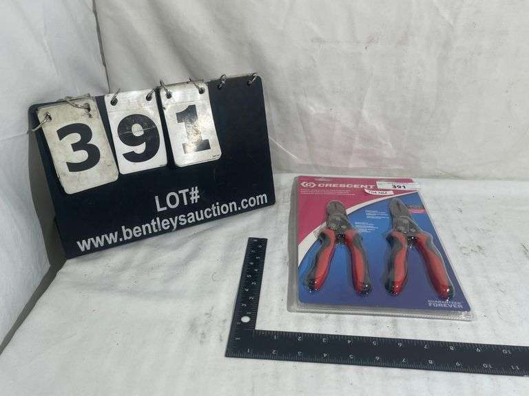 CRESCENT 2 PC. COMPOUND ACTION PLIERS SET - Bentley & Associates, LLC