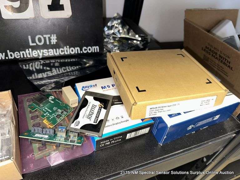 LOT: MISC COMPUTER COMPONENTS - Bentley & Associates, LLC