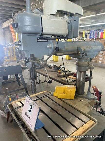 ROCKWELL RAM TYPE RADIAL DRILL SN: 15-120 - Bentley & Associates, LLC