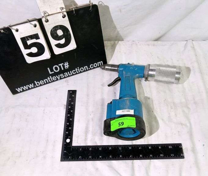 BLUE PNEUMATIC P-MICRO / BP-48V AIR HYDRAULIC RIVETER - Bentley ...