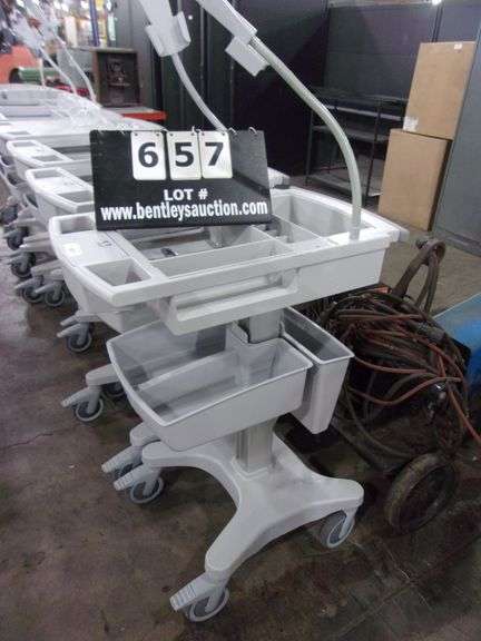 GE MODULAR MEDICAL TROLLEY MODEL #GCX - Bentley & Associates, LLC