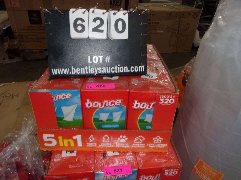 BOUNCE 5-IN-1 SHEETS, 160 SHEETS PER BOX, 12 BOXES TOTAL - Bentley ...