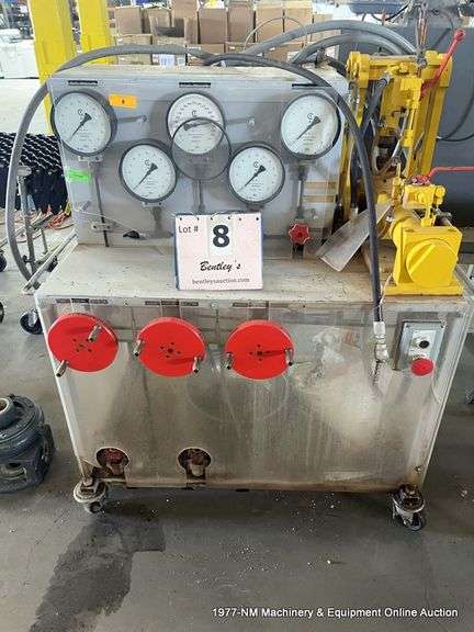 PRESSURE TEST MACHINE - Bentley & Associates, LLC