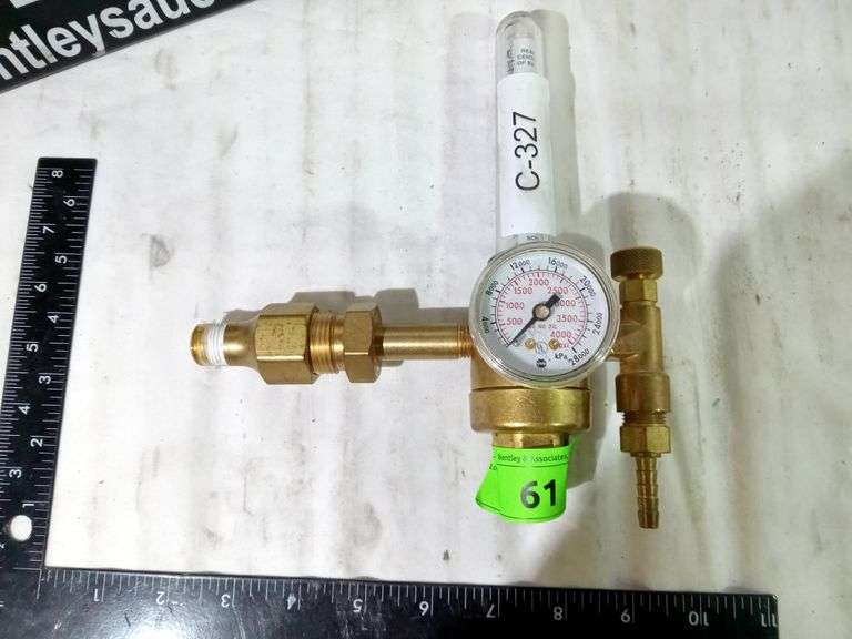 HARRIS 355 COMPRESSED GAS REGULATOR - Bentley & Associates, LLC
