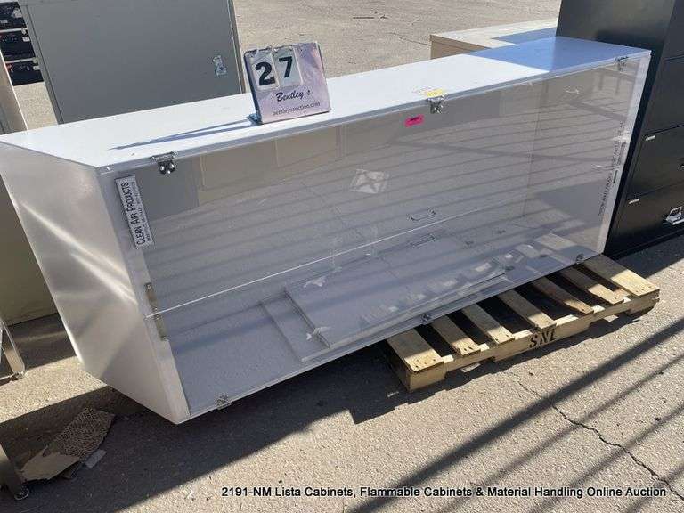 CLEAN AIR PRODUCTS MODEL: CAP91SC-WR CLEANROOM STORAGE CABINET ...