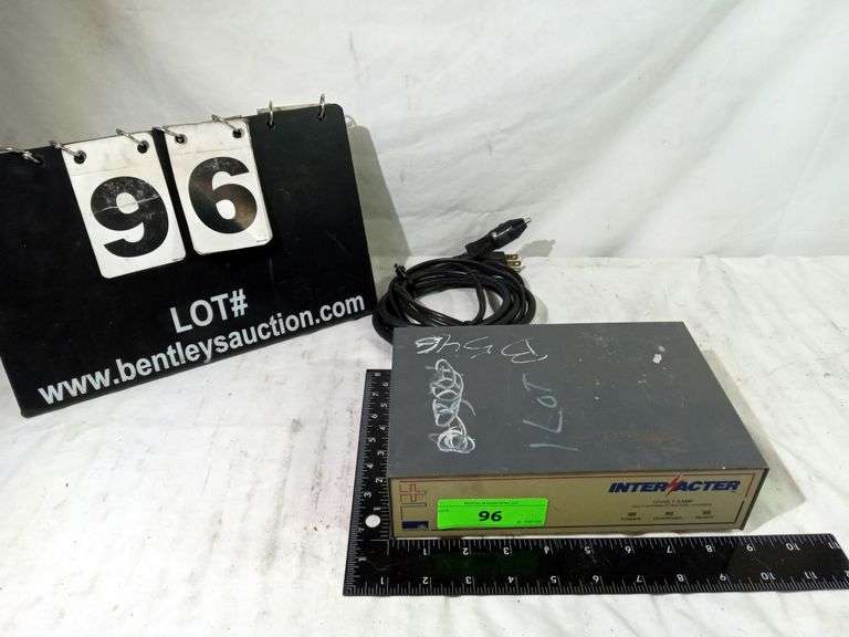 SONNENSCHEIN INTERACTER 12V 5-AMP BATTERY CHARGER - Bentley ...