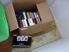 LOT: BOX OF VHS TAPES - Bentley & Associates, LLC