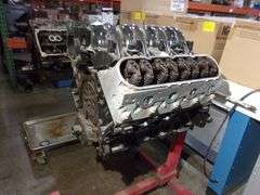 CHEVROLET 4.8 5.3 V8 ENGINE & RED ENGINE STAND - Bentley & Associates, LLC