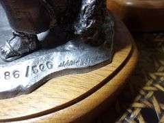 MICHAEL ANTHONY RICKER VINTAGE PEWTER FIGURINES- (7X MONEY) - Bentley ...