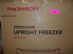 THOMSON UPRIGHT FREEZER MODEL: TFRF690-6COM - Bentley & Associates, LLC