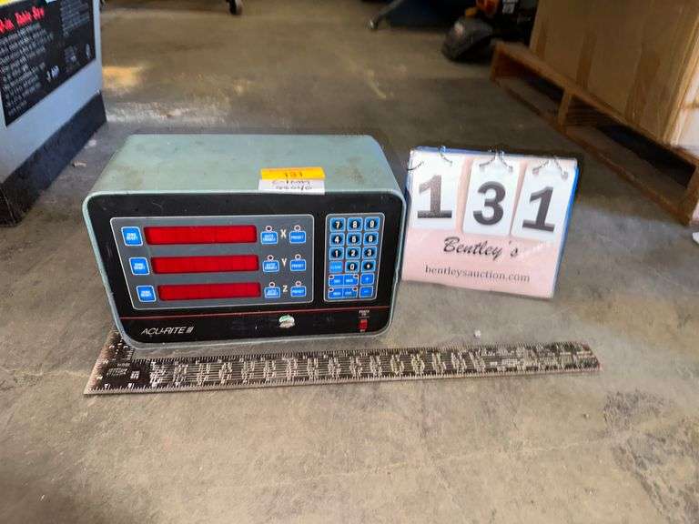 ACU-RITE III DIGITAL READ-OUT SYSTEM, CAT#387 - Bentley & Associates, LLC