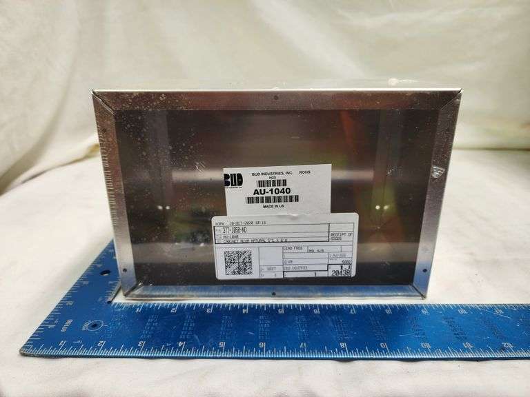 BUD INDUSTRIES AU-1040 ENCLOSURE BOX - Bentley & Associates, LLC