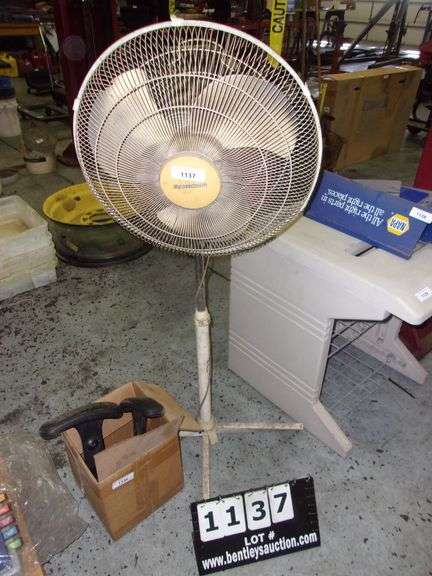 WINDMERE STANDING ROTATING FAN - Bentley & Associates, LLC