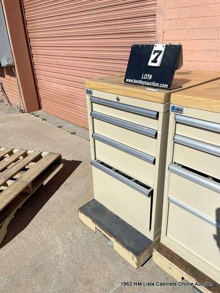 LISTA 4-DRAWER CABINET ON WHEELS - Bentley & Associates, LLC