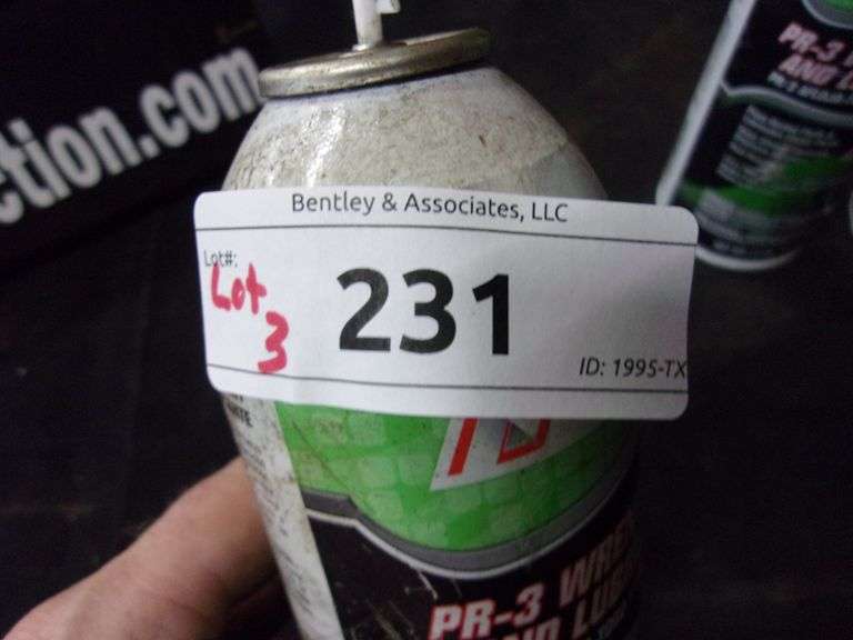 LOT: (3) PENRAY 11 OZ CANS OF PR-3 WRENCH-EZE AND LUBRICANT - Bentley ...