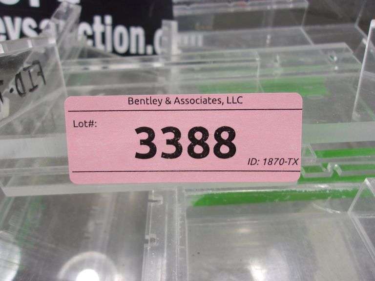 CLEAR PLASTIC LAB SAMPLE DIVIDERS - Bentley & Associates, LLC