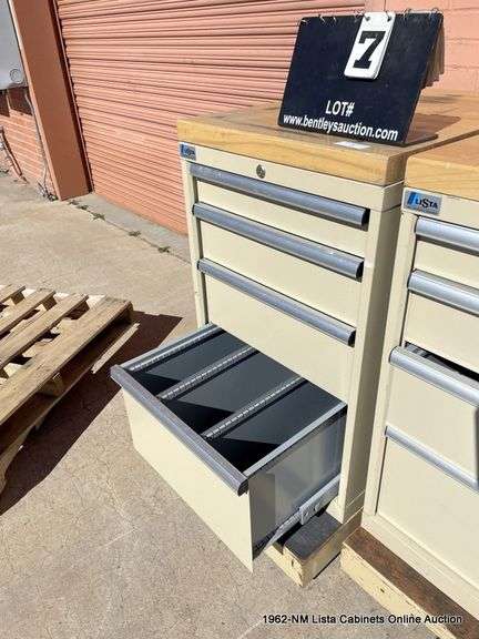 LISTA 4-DRAWER CABINET ON WHEELS - Bentley & Associates, LLC