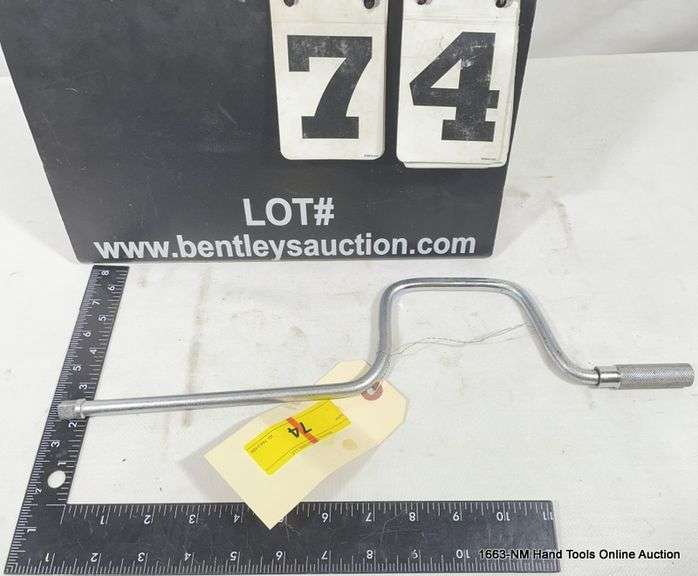 VINTAGE SPEED HANDLE VEHICLE HAND RATCHET - Bentley & Associates, LLC