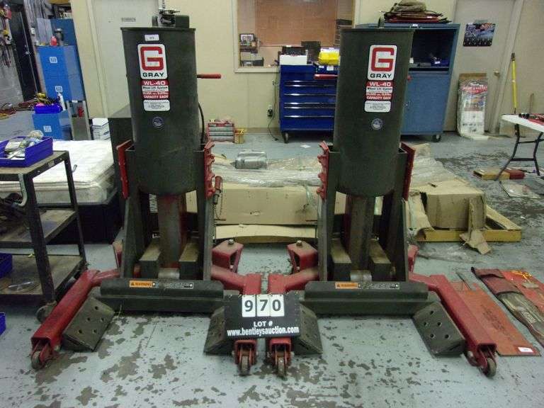GRAY WHEEL LIFT SYSTEM WL-40 20,000 LB. CAPACITY (2X MONEY) - Bentley ...