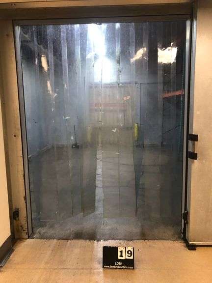 WALK-IN FREEZER PLASTIC DOOR FLAPS (BUYER RESPONSIBLE TO FULLY ...