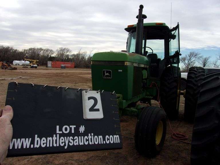 1981 JOHN DEERE 4640 TRACTOR - DUALS, 3 POINT, 4,008 HOURS, S/N: 4640P ...