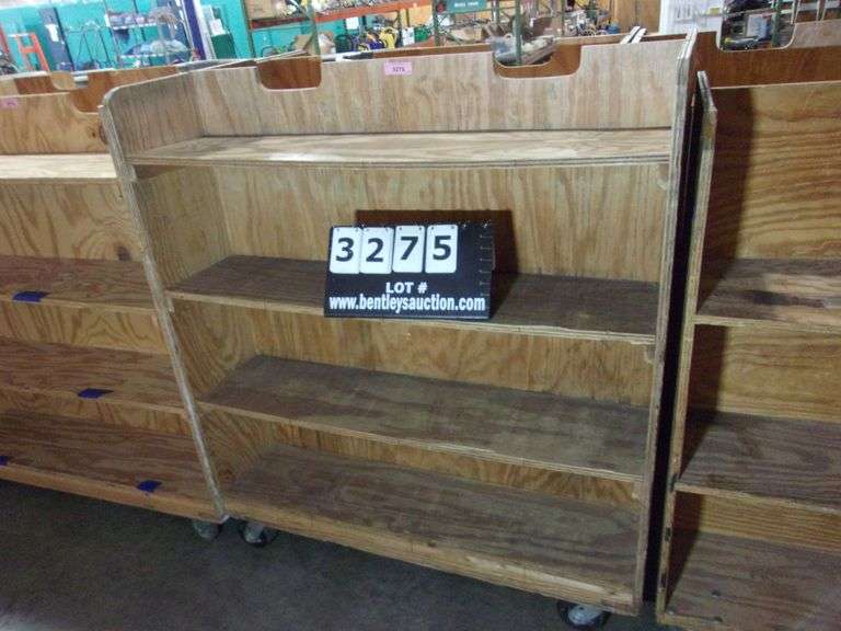 4-WHEELED CUSTOM LIBRARY STORAGE CARTS - Bentley & Associates, LLC