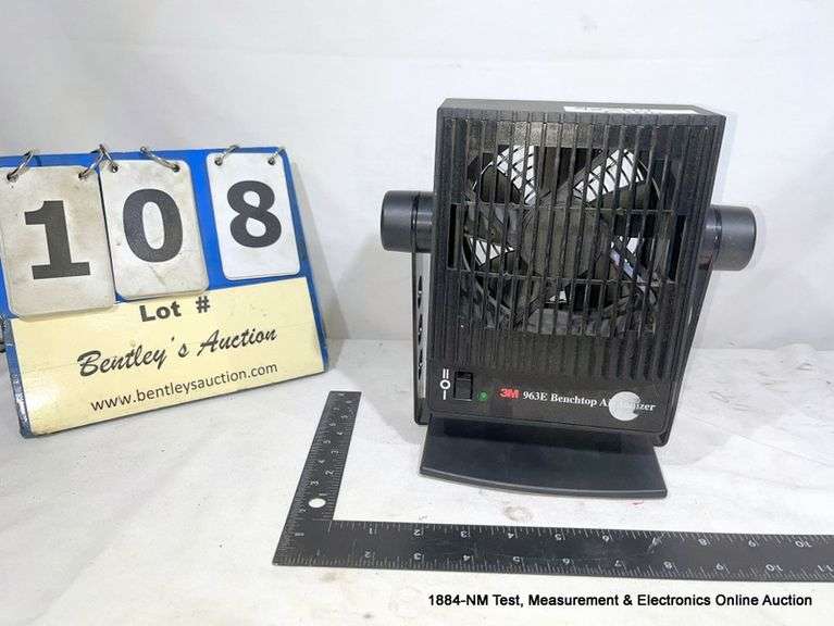 3M BENCHTOP AIR IONIZER 963E - Bentley & Associates, LLC