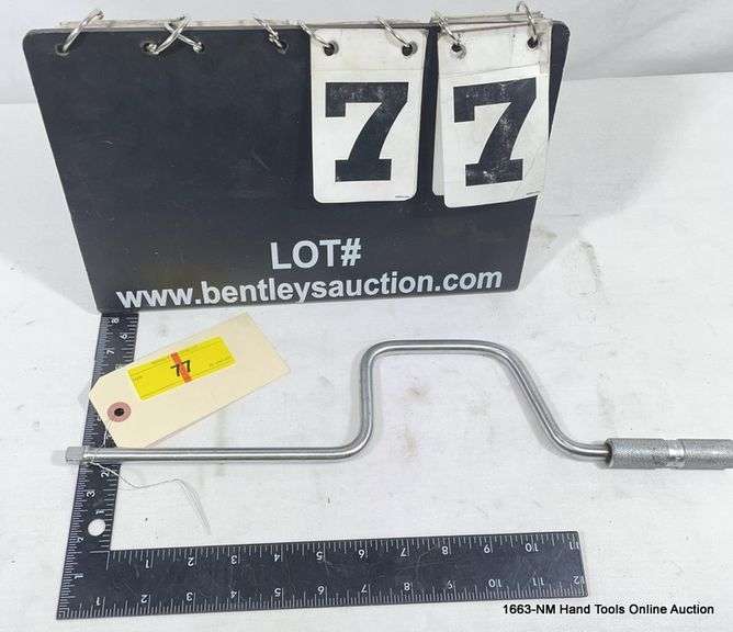 VINTAGE SPEED HANDLE VEHICLE HAND RATCHET - Bentley & Associates, LLC