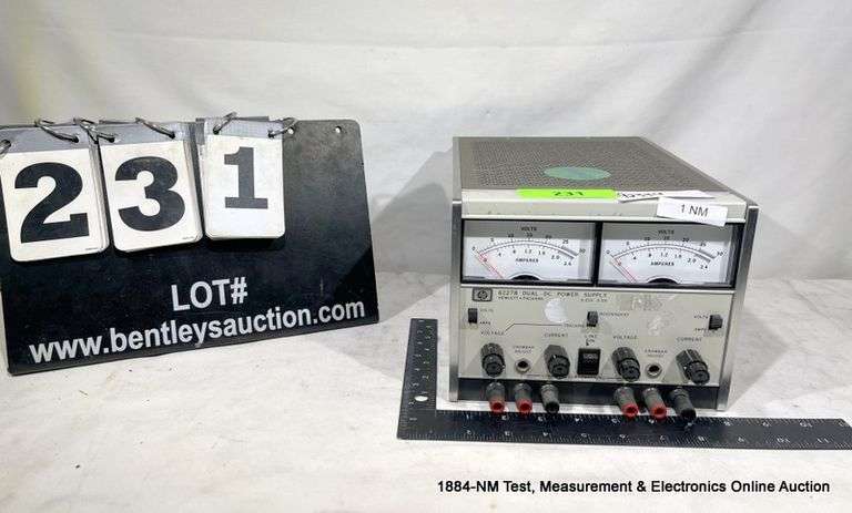 HP 6227B DUAL DC POWER SUPPLY - Bentley & Associates, LLC