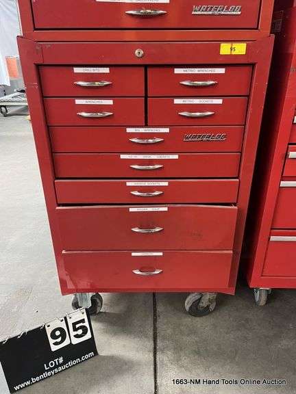 WATERLOO RED TOOL BOX - Bentley & Associates, LLC