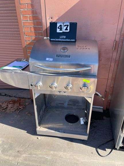 MASTER FORGE GAS GRILL - Bentley & Associates, LLC