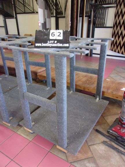 CARPET COVERED RUG CART - Bentley & Associates, LLC