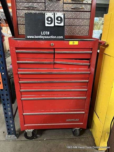 ROLL AROUND RED TOOL BOX - Bentley & Associates, LLC