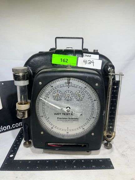 PRECISION SCIENTIFIC 63125 WET TEST METER - Bentley & Associates, LLC