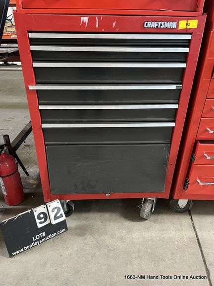 CRAFTSMAN RED TOOL BOX - Bentley & Associates, LLC