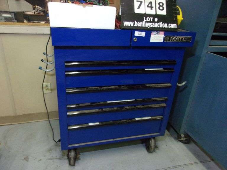 MATCO ROLLING TOOL CABINET W/ OUTLETS - Bentley & Associates, LLC