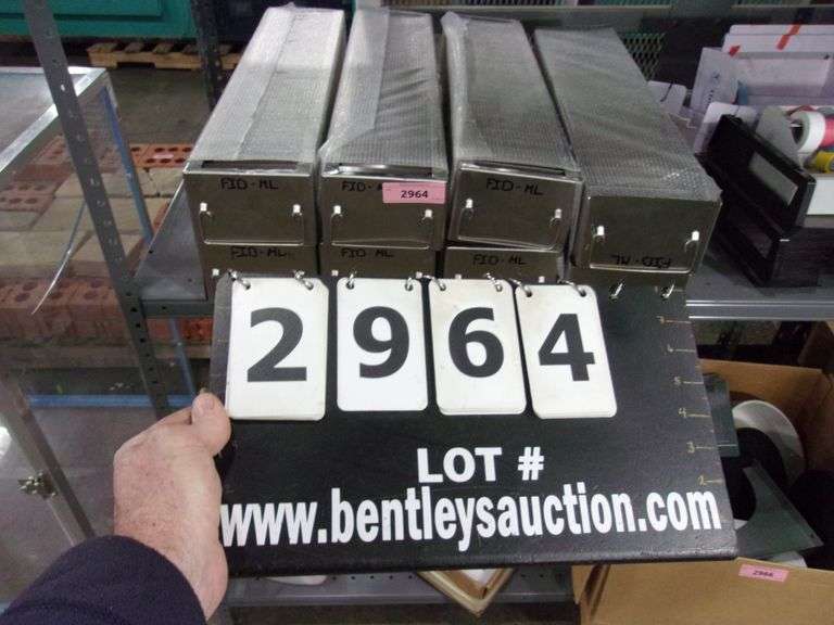 NALGENE METAL HORIZONTAL CRYO BOXES - Bentley & Associates, LLC