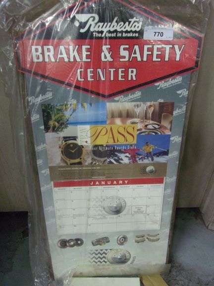 RAYBESTOS BRAKE & SAFETY CENTER SIGN - Bentley & Associates, LLC