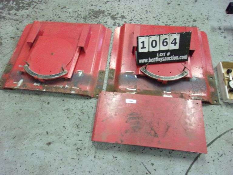 RED METAL TURNING RADIUS PLATES & DROP PINS - Bentley & Associates, LLC