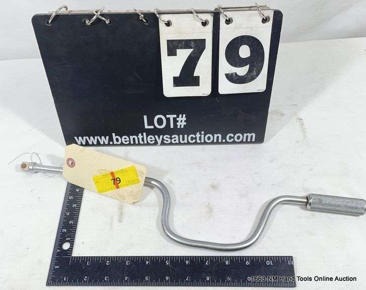 VINTAGE SPEED HANDLE VEHICLE HAND RATCHET - Bentley & Associates, LLC
